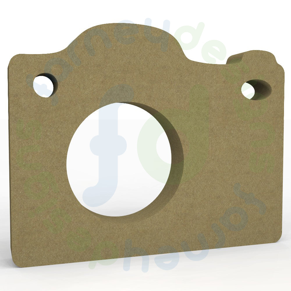 Camera Shape in 18mm MDF - Free Standing - Style 1 – Farney Designs