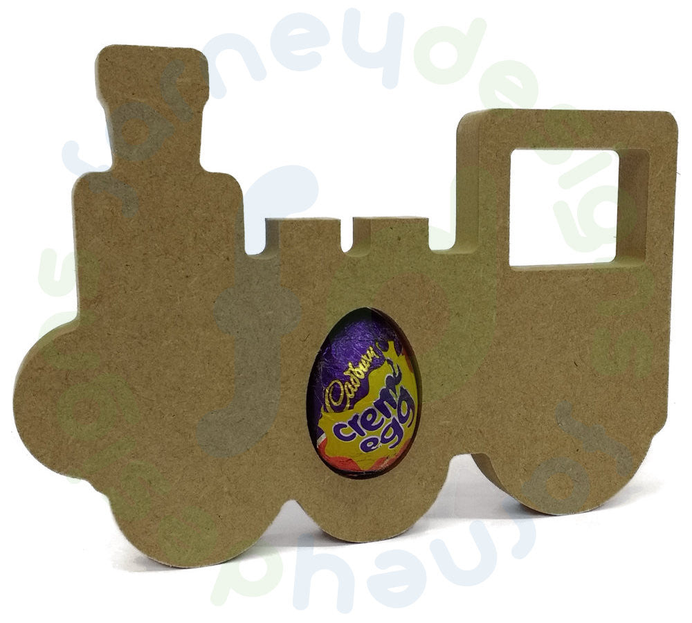 Easter Steam Train Shape with Egg Holder Cutout – Farney Designs