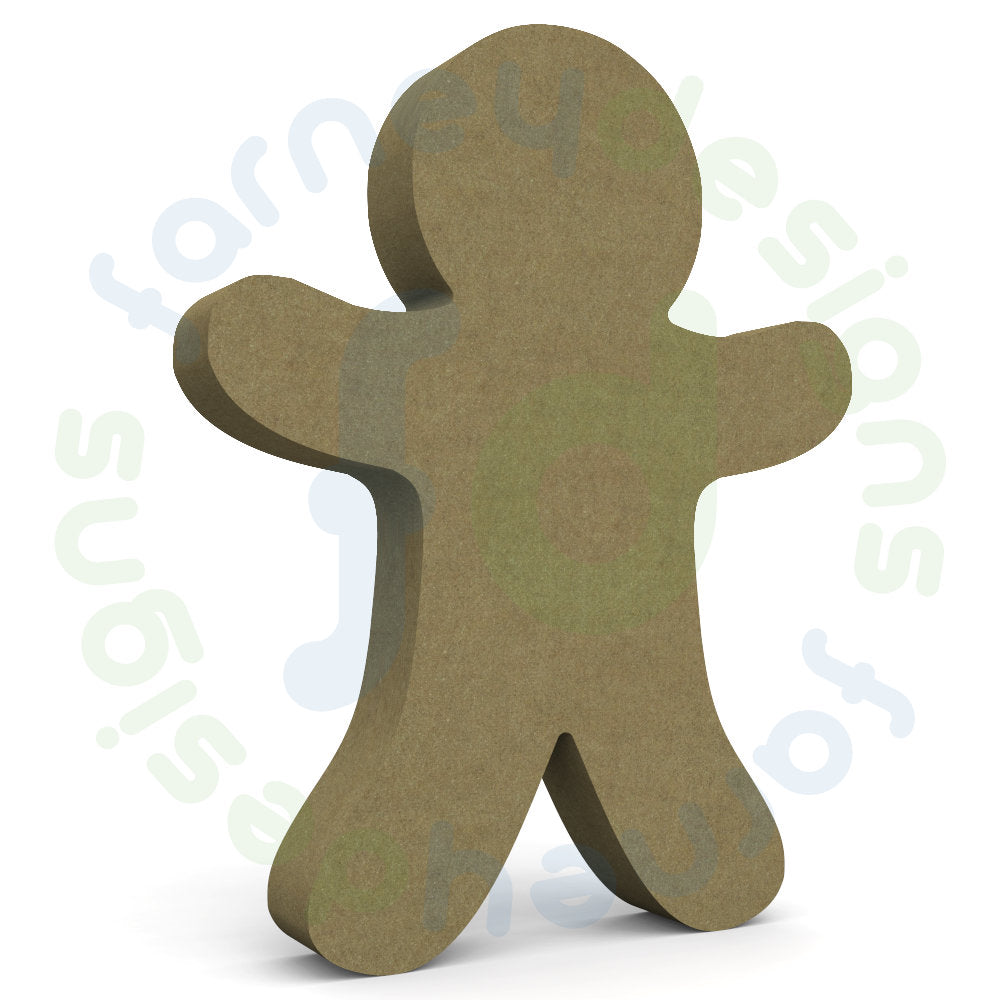 Gingerbread Man Shape in 18mm MDF - Free Standing – Farney Designs