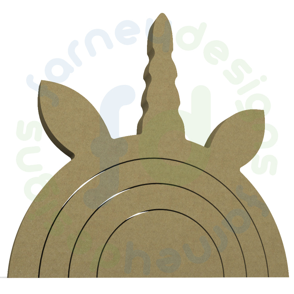 Stackable Unicorn Rainbow in 18mm MDF – Farney Designs