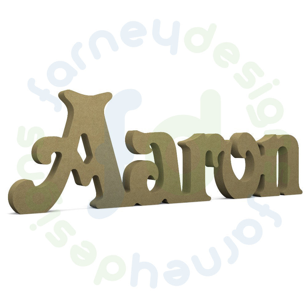 Victorian 18mm Free Standing Joined Word - Choose Your Own – Farney Designs