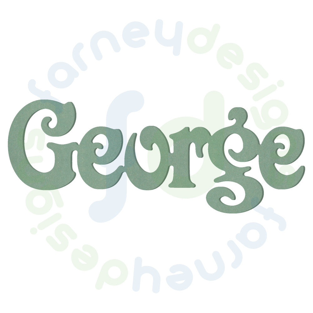 Victorian 6mm Non-Free Standing Joined Word – Farney Designs