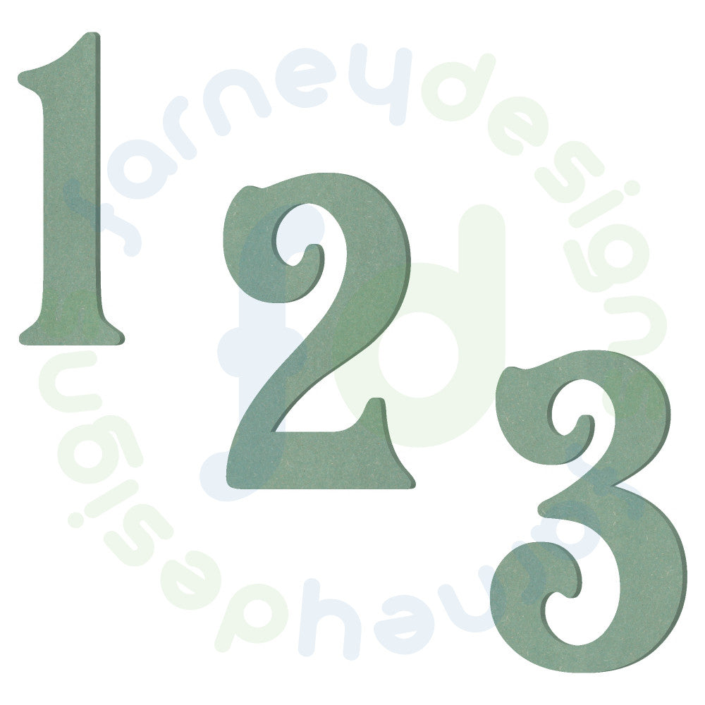 Victorian 6mm Numbers – Farney Designs